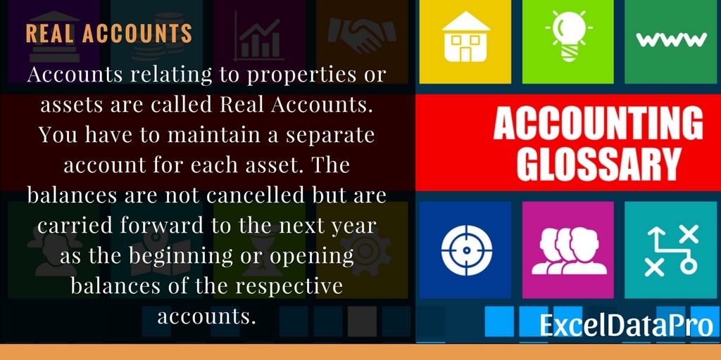What is Real Account? - ExcelDataPro