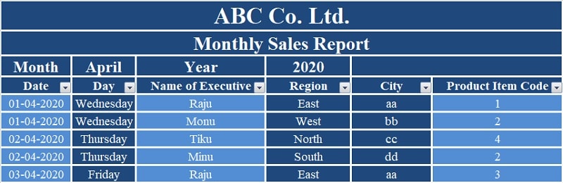 Download Consolidated Annual Sales Report Excel Template ExcelDataPro